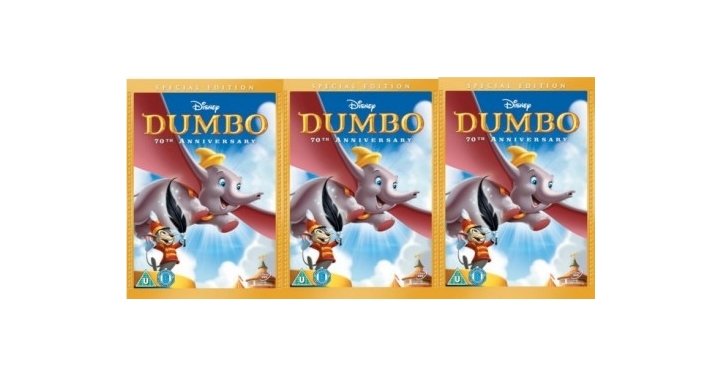 Dumbo 70th Anniversary DVD £5 @ Asda Entertainment