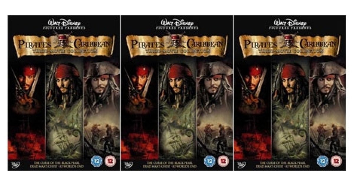 Pirates Of The Caribbean Trilogy DVD Box Set £6.99 @ dvd.co.uk