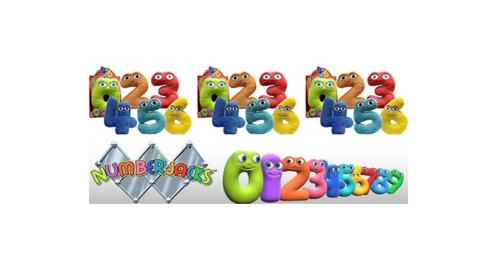 Numberjacks Toys £4.99 @ Sainsburys