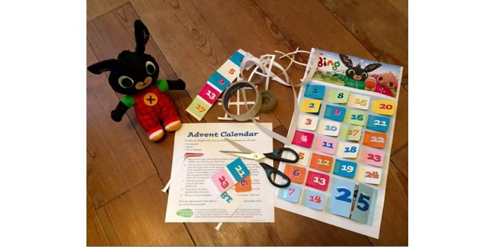FREE Bing Bunny Advent Calendar To Download & Print