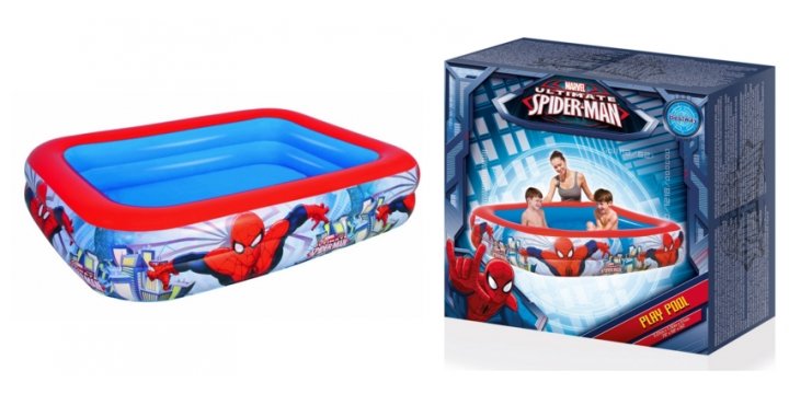Bestway Ultimate Spiderman Paddling Pool Now £15.19 @ Amazon