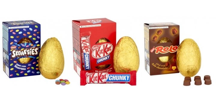 Nestle Medium Easter Eggs 2 for £1.50 @ Asda