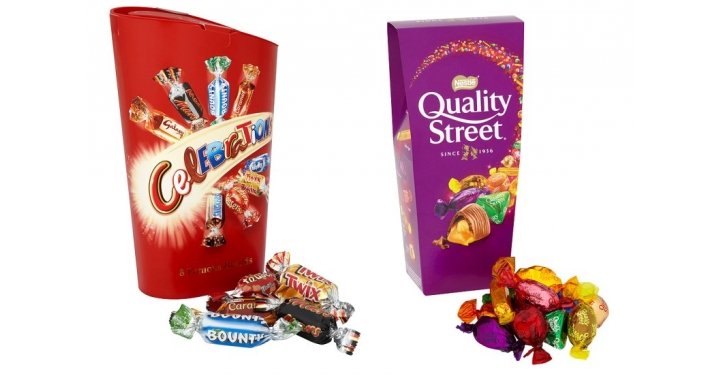 Offer Stacking: 8 Boxes Of Celebrations/Quality Street £5 @ Tesco (Expired)