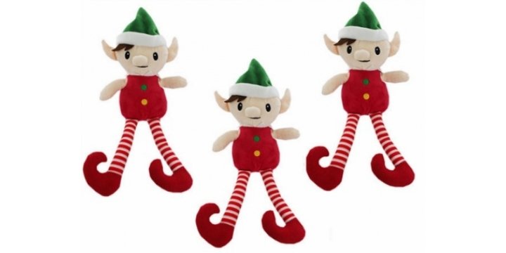 Santa's Little Elf Plush Toy £2.25 (With Code) @ The Works