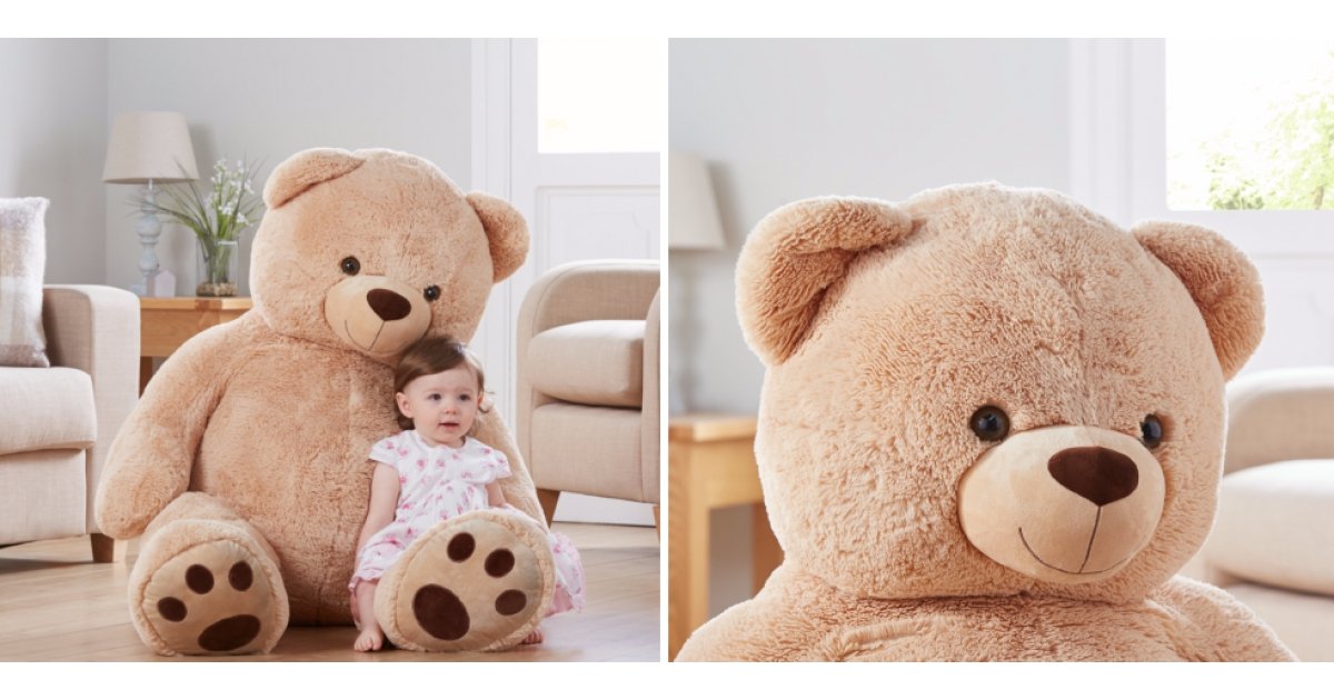 Giant Plush Teddy Bear £25 (was £40) @ Asda George
