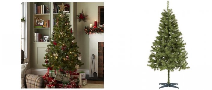 6ft Greenland Christmas Tree £9.75 @ Tesco Direct