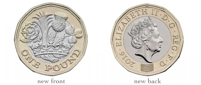'Round Pound Coins' To Cease As Legal Tender To Make Way For The New £1 ...
