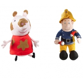 Fireman Sam / Peppa Pig Huge Plush Toys £12.99 @ Very