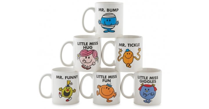 Mr Men & Little Miss Mugs £1.99 With Free Delivery @ Aldi