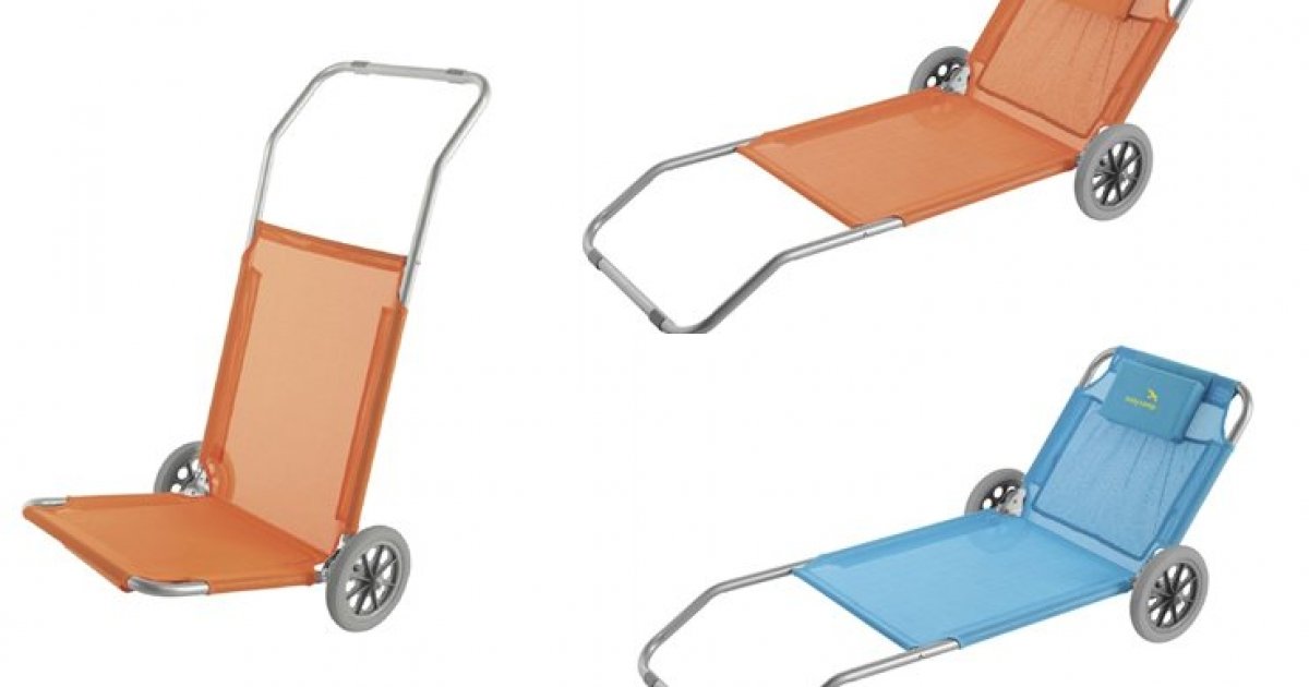 Beach Trolley That Turns Into A Sun Lounger Just £39.99 @ Camping World