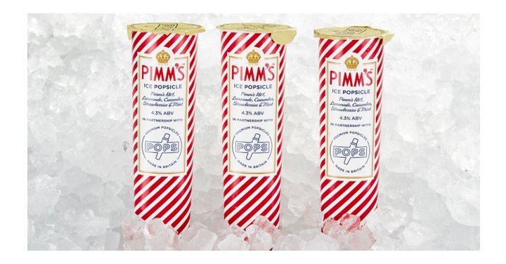 Pimm's Ice Popsicles On Sale From Today!!