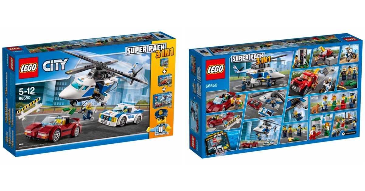 Lego City Police Value Pack £35 (was £50) @ Asda George