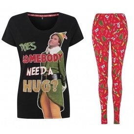 Ladies Elf Christmas Pyjama Set £15 @ Asda George