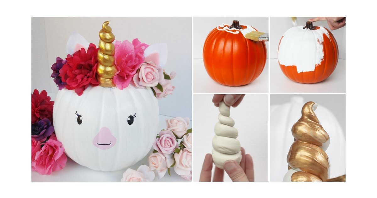 How To Make A Unicorn Pumpkin