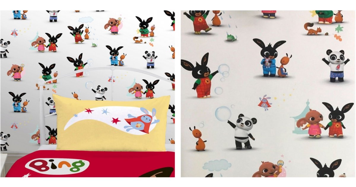 Official CBeebies Bing Bunny Wallpaper £8.89 Delivered @ Amazon Seller ...