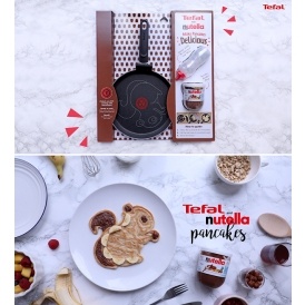 Save 1/3 On Tefal Squirrel Pancake Pan + Nutella @ Tesco Direct