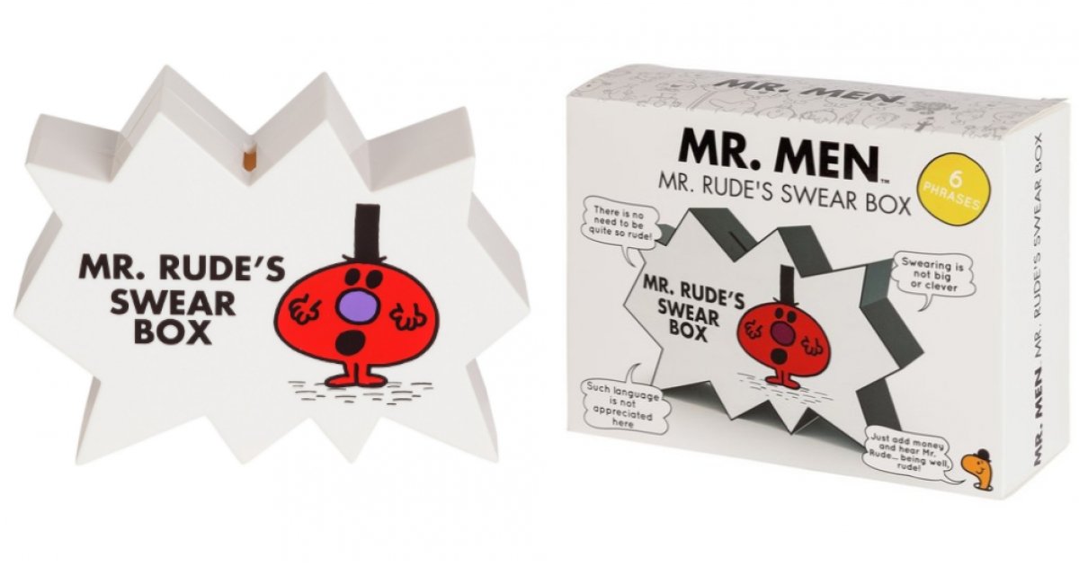 Mr Men Mr Rude Swear Box £4.99 (Was £12.99) @ Argos