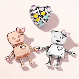 Pandora Bella Bot Robot Charm Now Available