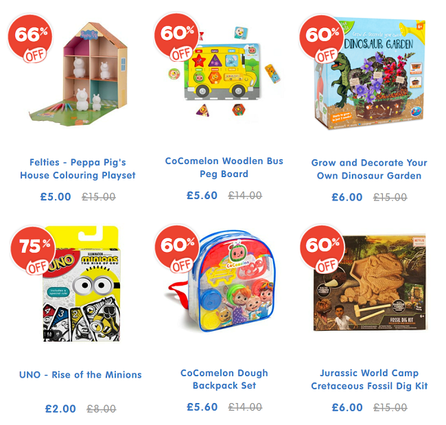 Up To 75% Off Big Spring Toy Event @ The Entertainer