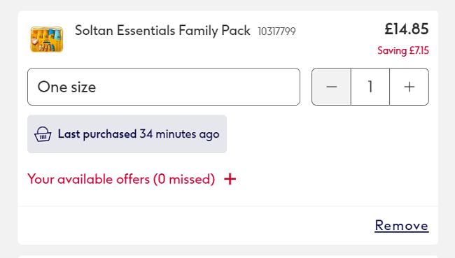 Soltan Family Packs from £14.85 with Advantage Card @ Boots